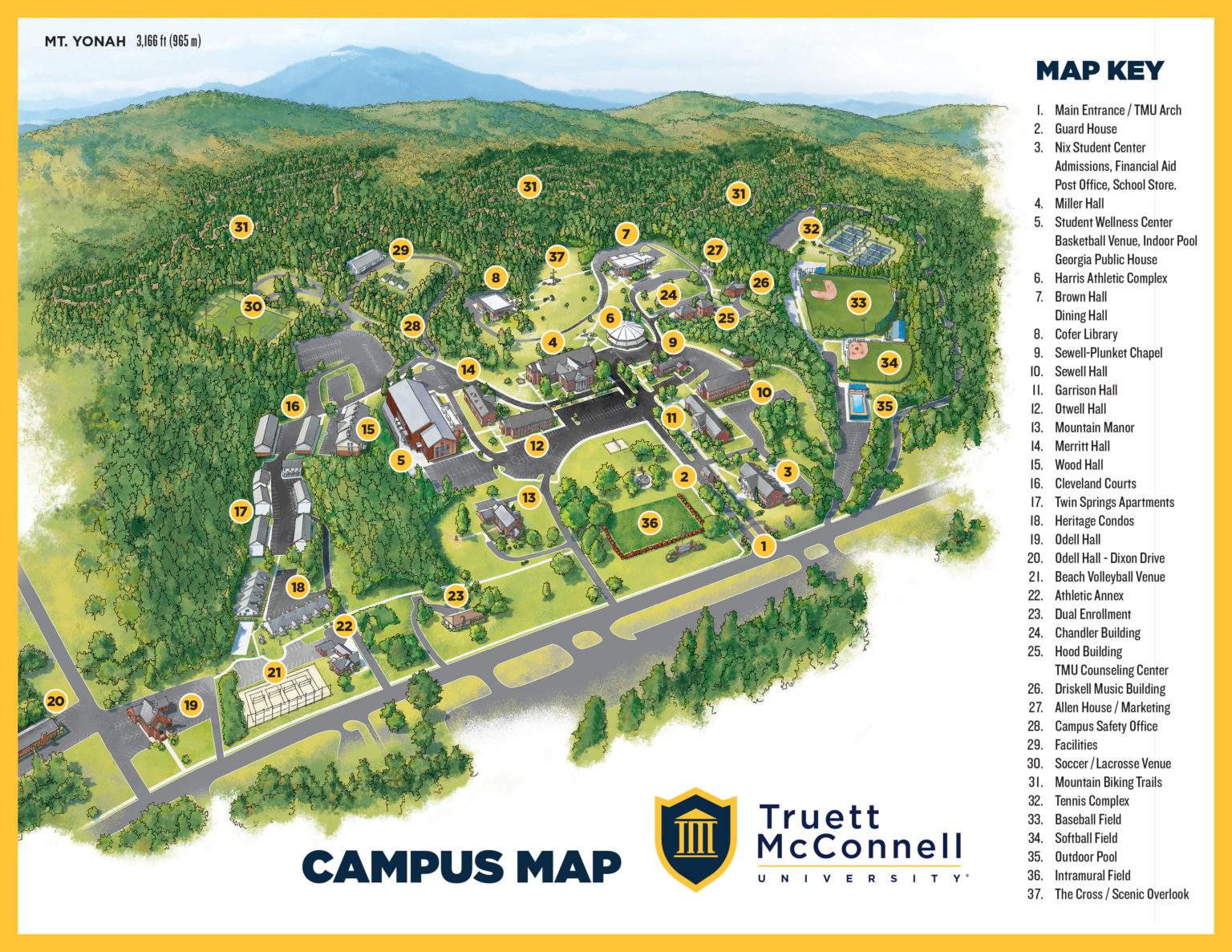 Maps and Directions Truett McConnell University